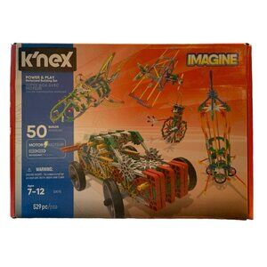 K'NEX | Toys | Vintage Knex Imagine Power Play Motorized Building Set | Poshmark